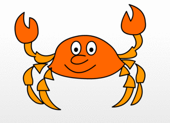 Jak narysować kraba krok po kroku. Rysowanie kraba