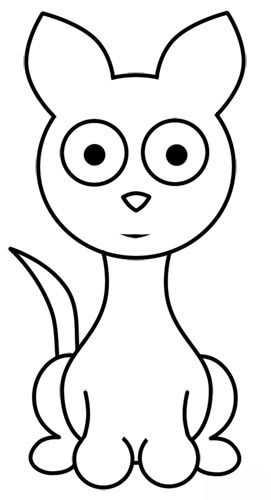 Jak narysować kotka krok po kroku. Rysowanie kotka