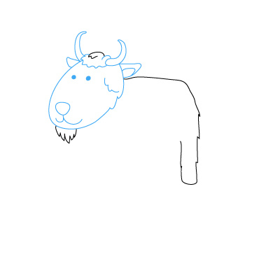 Jak narysować kozę krok po kroku. Rysowanie kozy