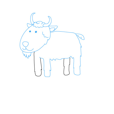 Jak narysować kozę krok po kroku. Rysowanie kozy